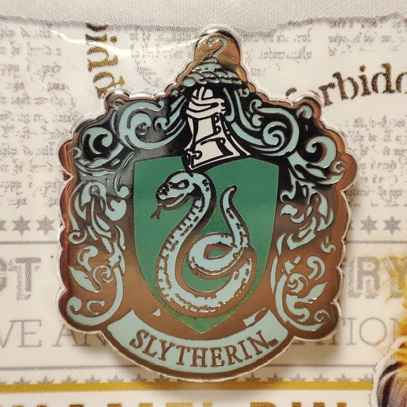 Warner Bros. | Jewelry | Harry Potter Slytherin Collectible Enamel Pin ...